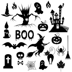 Halloween decoration Royalty Free Vector Image