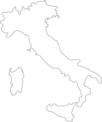 Italy Map Outline Vector Images (over 3,600)