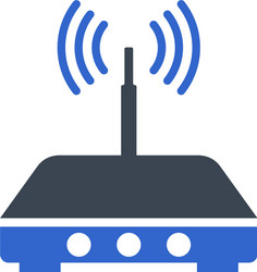 Wifi router icon Royalty Free Vector Image - VectorStock