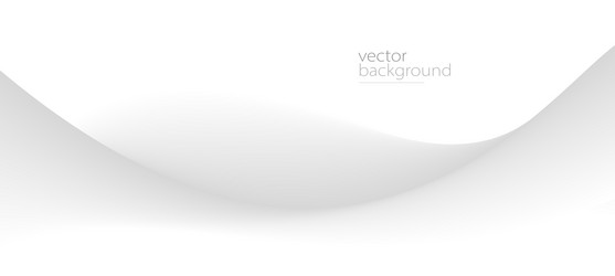 Curve shape flow abstract background in light Vector Image