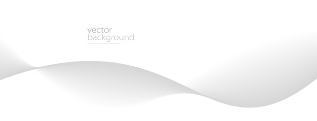 Curve shape flow abstract background in light Vector Image