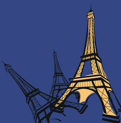 French montage Royalty Free Vector Image - VectorStock