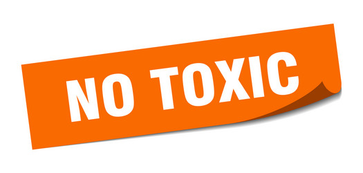 Toxic sticker toxic label Royalty Free Vector Image