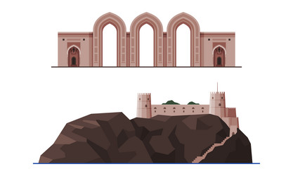 Oman Building Muscat Vector Images (over 140)