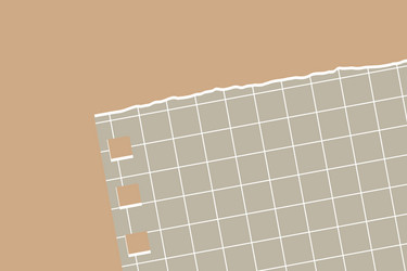 Ripped paper note background Royalty Free Vector Image