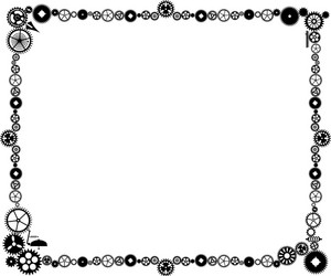 Steampunk Clip Art Borders