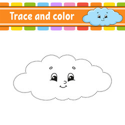 Worksheet Cloud Tracing Vector Images (97)