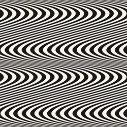 Dynamic visual effect seamless pattern Royalty Free Vector