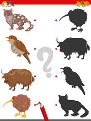 Whose are shadows Royalty Free Vector Image - VectorStock
