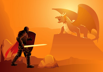 Dragon Slayer Vector Images (34)