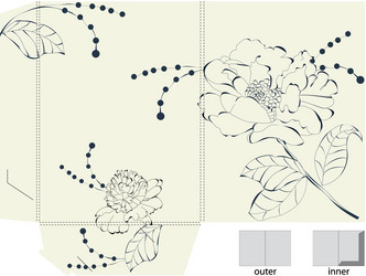 Die Cut Folder Templates Vector Images (over 290)