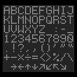 Dot Matrix Vector Images (over 9,000)