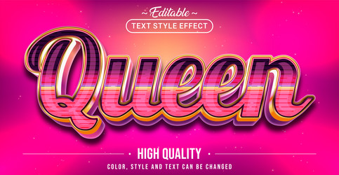 Queen Word Text Vector Images (over 640)