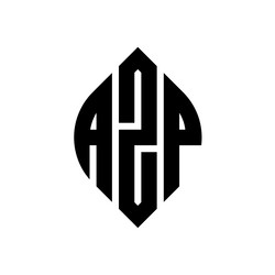 Azp logo letter design Royalty Free Vector Image