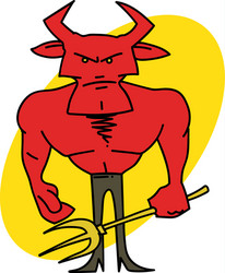 Devil Pitchfork Symbol Vector Images (over 2,000)