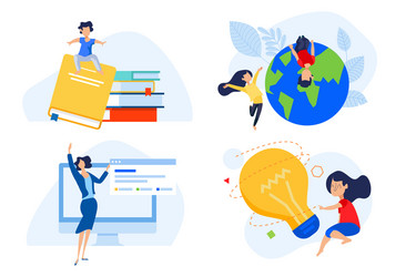 Magic education concept Royalty Free Vector Image