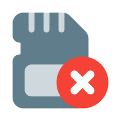 Eject sd card from device for safe removal Vector Image