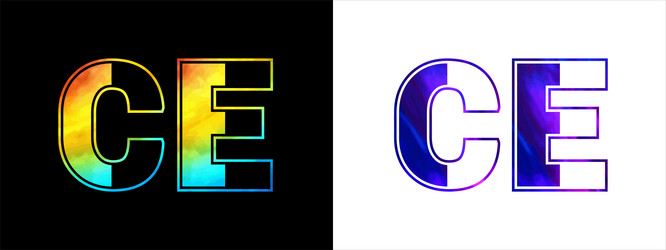 Letter Ce Logo Vector Images (over 2,600)