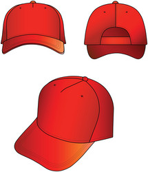 Outline cap Royalty Free Vector Image - VectorStock