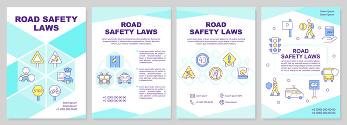 Road Safety Brochure Vector Images (over 110)