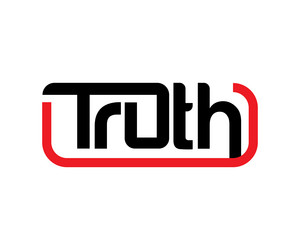 Truth logo design Royalty Free Vector Image - VectorStock