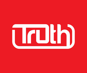 Truth logo design Royalty Free Vector Image - VectorStock