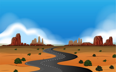 Old Western Landscape Drawings Vector Images (over 120)