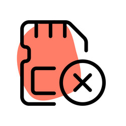 Eject sd card from device for safe removal Vector Image