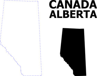 Alberta Map Outline Vector Images (over 200)