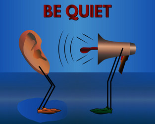 Quiet Cartoon Vector Images (over 7,700)