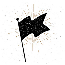 Hand holding powerful electric lightning Vector Image