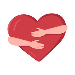 Heart Hug Vector Images (over 15,000)