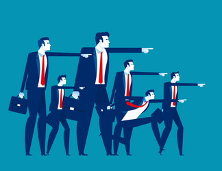 Business leadership concept manager leader Vector Image