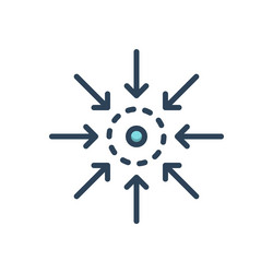 Centre Royalty Free Vector Image - VectorStock