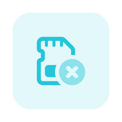 Eject sd card from device for safe removal Vector Image