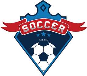 Soccer logo Royalty Free Vector Image - VectorStock