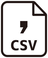 Sql icon major database format icon Royalty Free Vector