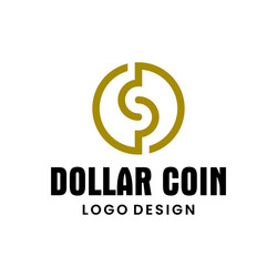 Dollar logo and symbol icon Royalty Free Vector Image