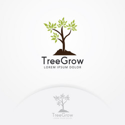 Shady tree logo Royalty Free Vector Image - VectorStock