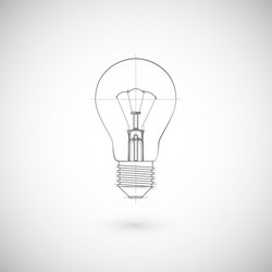 Object bulb off Royalty Free Vector Image - VectorStock