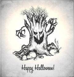 Scary Tree Vector Images (over 18,000)