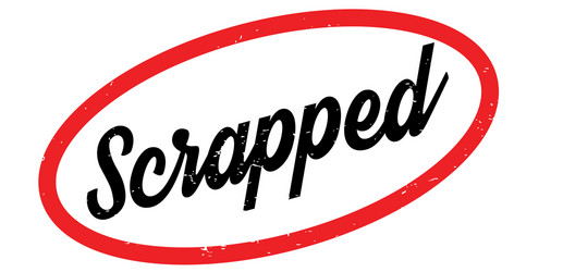 Scrapped rubber stamp Royalty Free Vector Image