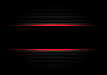 Black background with banner Royalty Free Vector Image