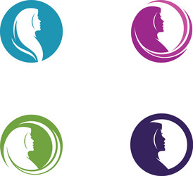 Tailor shop logo design sewing company fashion Vector Image