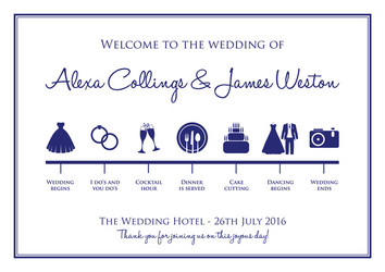 Wedding Timeline Vector Images (over 850)