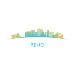 Nevada Reno Skyline Vector Images (31)