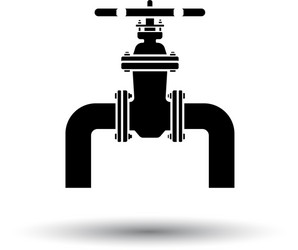 Solenoid icon black Royalty Free Vector Image - VectorStock