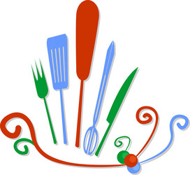 Funny chef symbol Royalty Free Vector Image - VectorStock