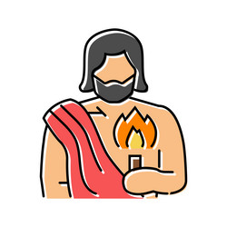 Prometheus Greek Mythology Vector Images (67)