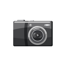 Camera icon cartoon style Royalty Free Vector Image